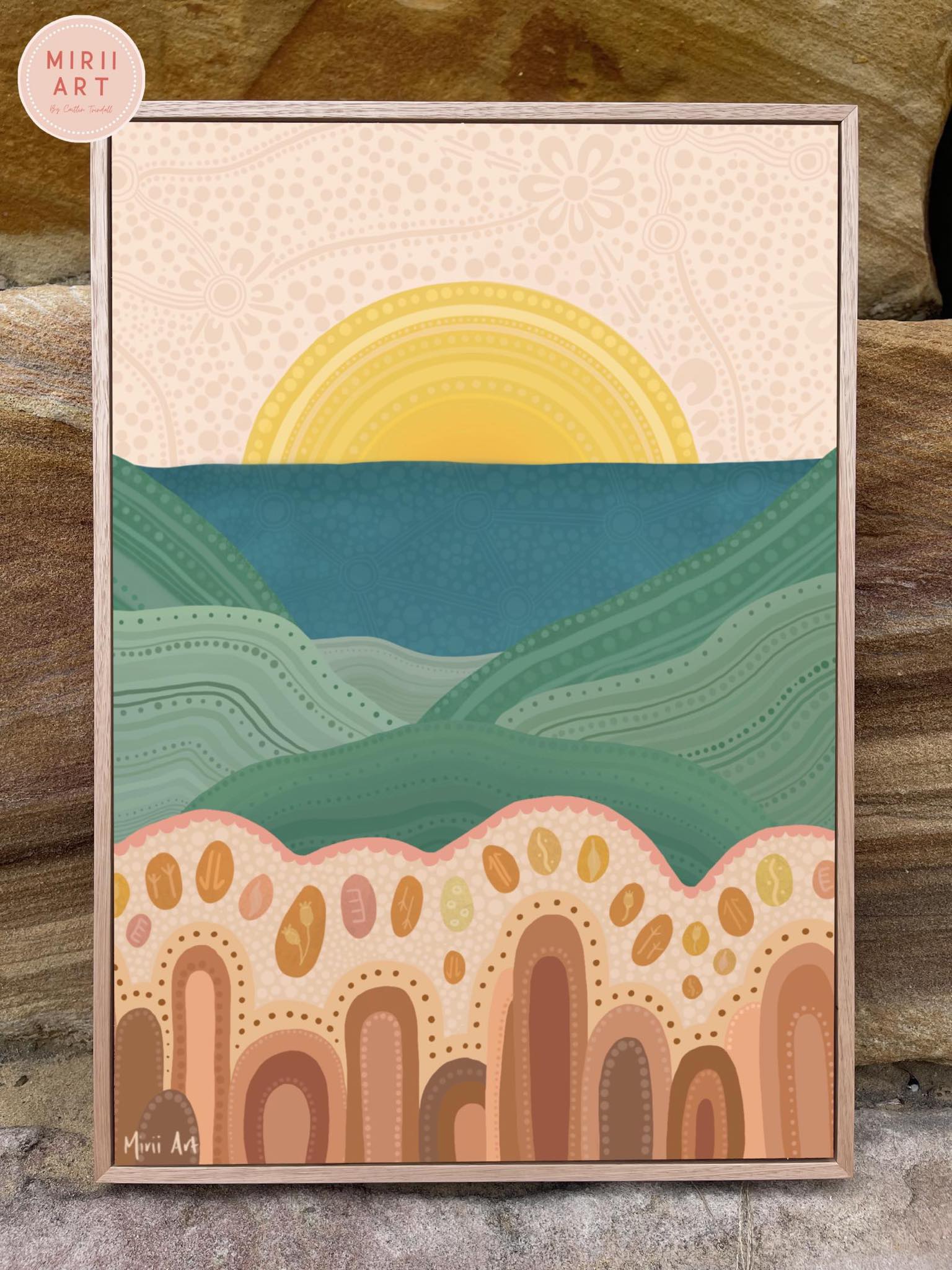 Heal Country (Canvas Print) – Mirii Art