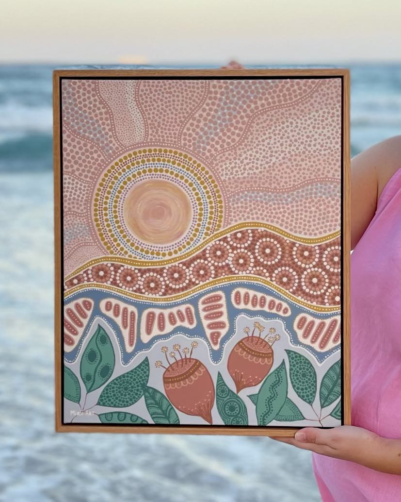 Sunset Healing (Canvas Print) – Mirii Art