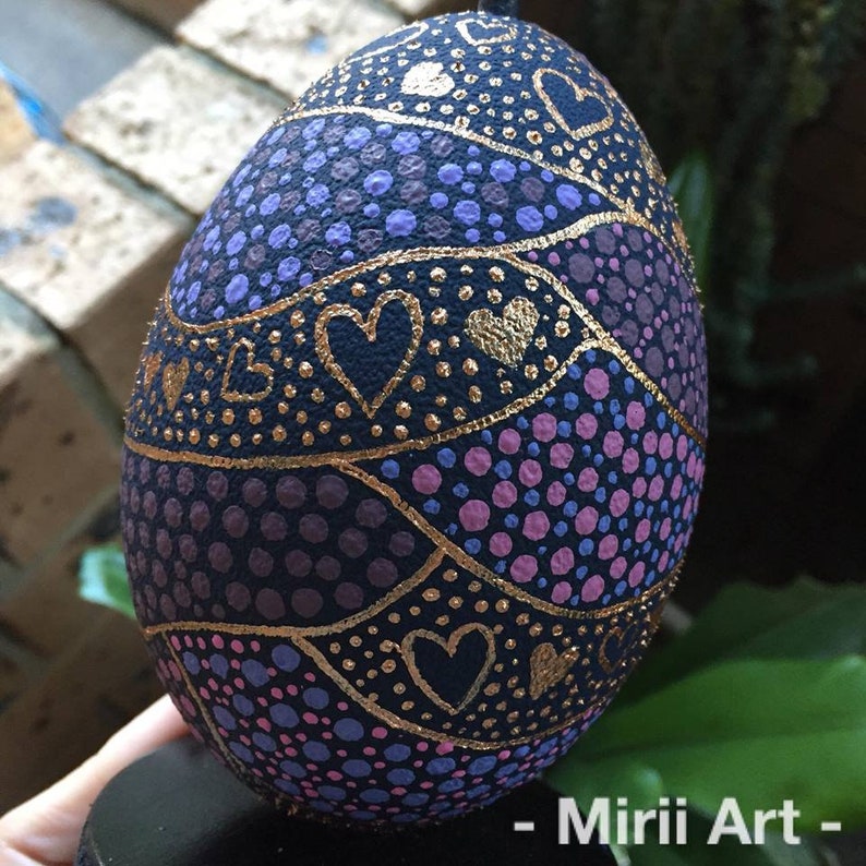 Emu Egg Art